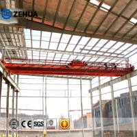 China Zehua Crane Double Girder Overhead Crane Snhd Tunggal Girder Overhead Crane 3 Ton Untuk Dijual for sale