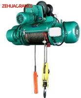 China Heavy Duty CD1 MD1 Electric Wire Rope Hoist 1-20 Ton Overhead Gantry Crane Factory Warehouse Lifting Equipment for sale