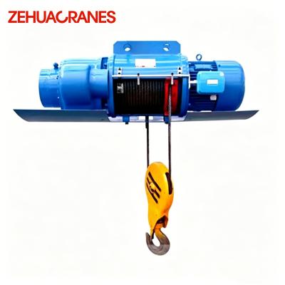 China New European Style Wire Rope Hoist, Low Noise, Smooth Lifting, Factory Warehouse Use 0.5T-20T, CE ISO Certified, Heavy Duty for sale
