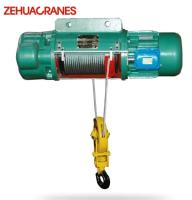 China New European Style Wire Rope Hoist, Low Noise, Smooth Lifting, Factory Warehouse Use 0.5T-20T, CE ISO Certified, Heavy Duty for sale