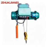 China Mini Portable Electric Wire Rope Hoist 100kg-2 Ton New for Home Garage Gym Warehouse Manufacturing Plant Lifting for sale