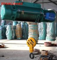 China 2026 Hot Sale CD1 MD1 Wire Rope Electric Hoist 0.5T-16T Single/Double Speed IP54 CE ISO for Overhead Gantry Jib Crane for sale