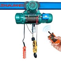 China 2026 Hot Sale CD1 MD1 Wire Rope Electric Hoist 0.5T-16T Single/Double Speed IP54 CE ISO for Overhead Gantry Jib Crane for sale