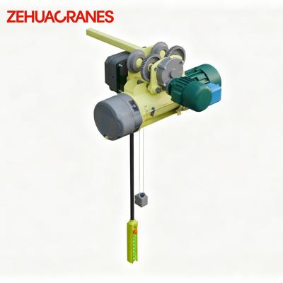 China New Heavy Duty CD1 MD1 Electric Wire Rope Hoist 1-20 Ton Overhead Gantry Crane Construction Factory Warehouse Lifting Equipment for sale