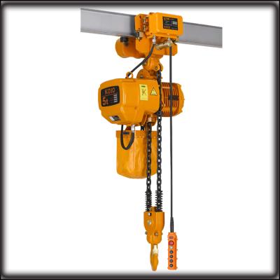China Heavy Duty Electric Chain Hoist 1-20 Ton Industrial Lifting Crane Hoist for Warehouse Factory Construction for sale