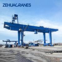 China Hot Sale 25-80T RMG Rail Mounted Gantry Crane Double Girder Port Container Handling Machine Factory Direct RMG  Gantry Crane for sale