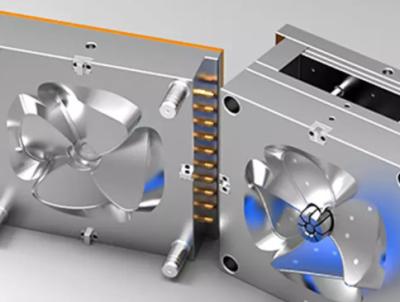 China Customized Small Automotive Plastic Mould Precise P20 Cooling Fan Blade Mould for sale
