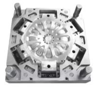 China H13 Automotive Plastic Mould Cold Runner Automobile Wheel Mould for sale