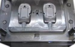 China P20 / 718 Steel Electronics Injection Molding Customized Mouse Shell Mold for sale