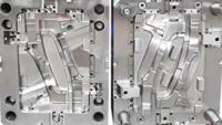 China HASCO Electronics Injection Molding ABS Digital Temperature Gun Mould for sale