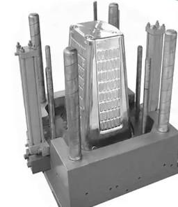 China Outdoor Trash / Garbage Bin Mould Custom Mold Injection Steel for sale