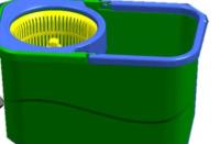 China TPU Home Appliance Injection Mould S136 Mop Bucket Mold Customized for sale