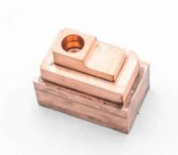 China CAD Custom Molded Plastic Parts POM Mould Copper Electrode Pure for sale