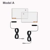 China Isdb-T Film Digital Tv Antenna With GT13 Connector For Mobile Custom Radon Color for sale