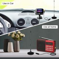 China MCX Magnetic Radio Antenna Combined Vehicle Mounted AM/FM DAB Screw Thread for sale