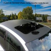 China MCX Magnetic Radio Antenna Combined Vehicle Mounted AM/FM DAB Screw Thread for sale