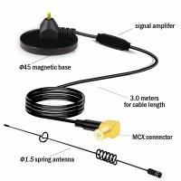 China MCX Magnetic Radio Antenna Combined Vehicle Mounted AM/FM DAB Screw Thread for sale