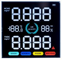 China VA Air Detector Negative LCD Display VDD 4.5V Negative Transmissive LCD for sale