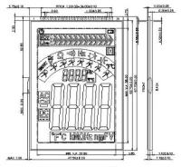 China ISO9001 ODM Bias 1/3 Transmissive Negative LCD Display For Multimeter for sale