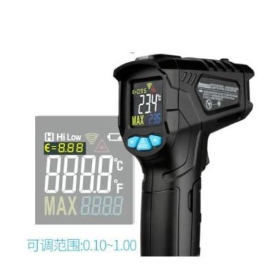 China Custom VA LCD Display 29.5x32.8mm Negative Transmissive Full View for Infrared Thermometer for sale