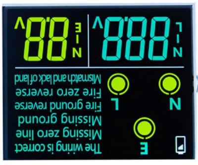 China Custom VA LCD Panel Negative Transmissive 3V for Circuit Test Instruments 41.4x36.7mm for sale
