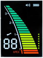 China 59*82mm Duty 1/4 White VA LCD Display For Digital Product for sale