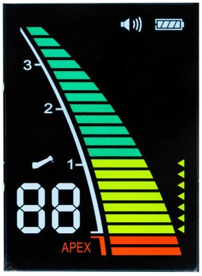 China 59*82mm Duty 1/4 White VA LCD Display For Digital Product for sale