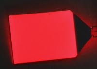 China Red Monochromatic LCD Display Backlight 5V 300-1000cd/m2 Custom Size for sale