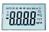 China Customized Instrument Meter Display 6 O'Clock TN Segment LCD With Positive Transmissive for sale