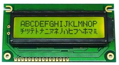 China 2.7 Inch 16x2 Character LCD Display Module 3.3V COB STN for Industrial Control for sale