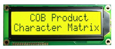 China 16x2 Character LCD Display Module 122x44mm STN Transflective 3V for Industrial Control for sale