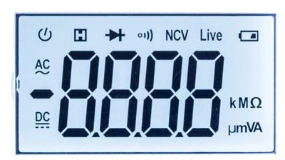 China Positive Reflective TN LCD Display 6 O Clock 43.5x26mm 3V 1/5 Duty for sale