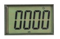 China TN Positive Transmissive Segment LCD Display Panel 65x39.5mm 29 Pins for Electronic Instrument for sale