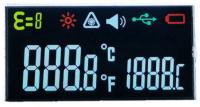 China Customized VA LCD Panel Negative Transmissive Display 52x29.3mm for Meter Instruments for sale