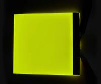 China Custom Yellow Monochromatic LCD Display Backlight 5V 300-1000cd/m2 High Brightness for sale