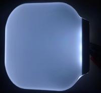 China Round 1.8mm Thick White LED Backlight Monochromatic LED Back Light For LCD for sale
