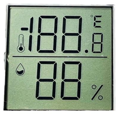China Custom HTN Segment LCD Display 6 O'Clock Positive Reflective 3V 1/4 Duty 1/3 Bias for sale