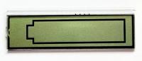 China TN LCD Display 40x13mm Positive Reflective 6 O Clock Segment for Electronic Products for sale