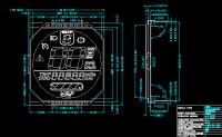 China 7 Segment LCD Display Module FSTN Negative 5V Transmissive Customizable for sale