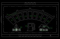 China TN 7 Segment LCD Display Module 5V White Backlight Customizable Instrumentation for sale