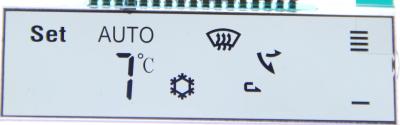 China Customized BTN Segment LCD Display PIN Connector 25.8x27.8mm 5V for sale