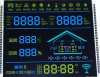 China Customized 7 Segment LCD Module Display 73x78x69mm Temperature Humidity Transmitter for sale