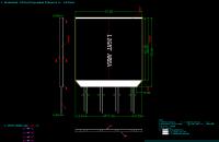 China Customized 7 Segment LCD Module Display 73x78x69mm Temperature Humidity Transmitter for sale