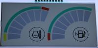 China Customized PIN Connector Vehicle Controller TN 7 Segment LCD Module Display 43x46x84mm for sale