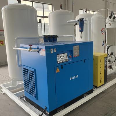China Skid-Mounted PSA Nitrogen Generator 3200 kg Capacity 0.1-0.7 Mpa for sale