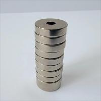 China Round Sintered Magnet With Holes Rare Earth Permanent Magnets for sale