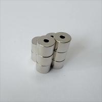 China Round Sintered Magnet With Holes Rare Earth Permanent Magnets for sale