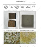 China Samarium Iron Nitrogen Rubber Magnet Anti Rust SmFeN Flexible Magnetic Sheet for sale