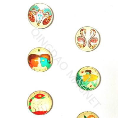 China Dia 30mm SmFeN Decorative Refrigerator Magnets Permanent Magnet Assembly for sale