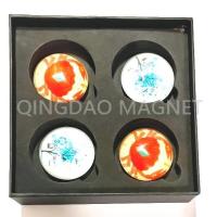 China Dia 30mm SmFeN Decorative Refrigerator Magnets Permanent Magnet Assembly for sale